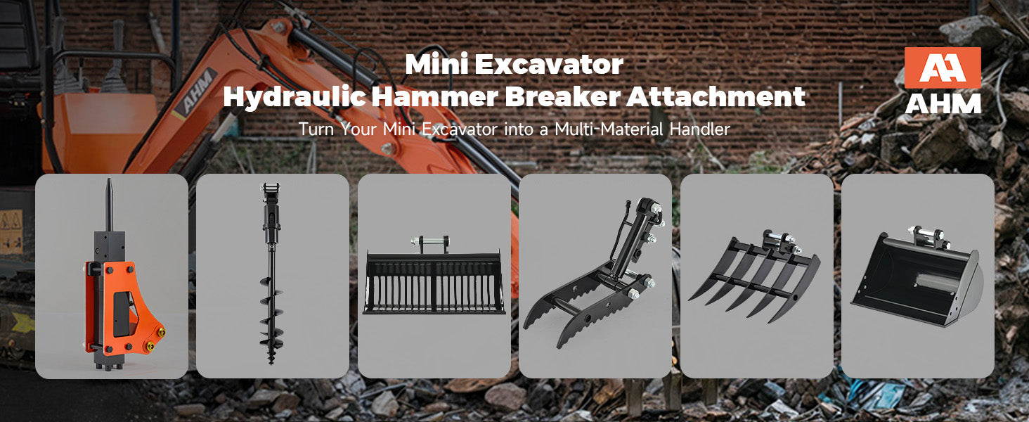 Hydraulic Mini Excavator Breaker Hammer – AHM