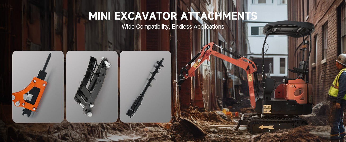 Hydraulic Mini Excavator Thumb Clip Attachment – AHM