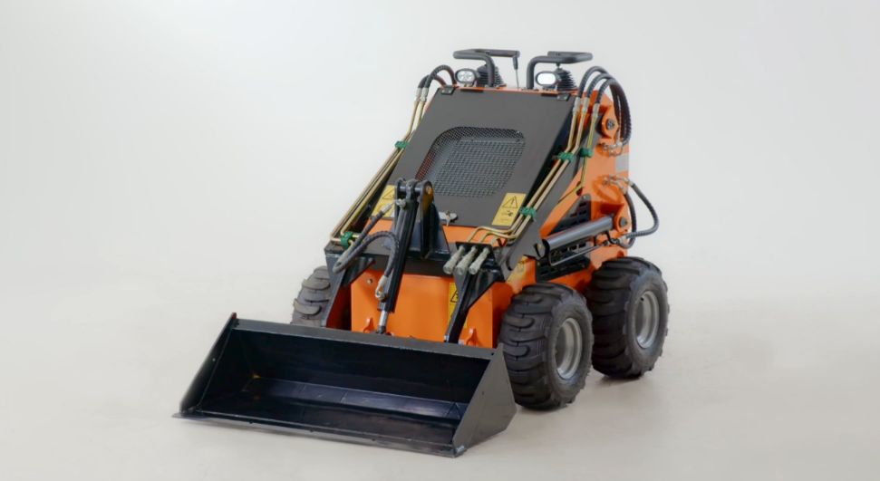 Wheeled Mini Skid Steer with 23 hp EPA Engine – AHM